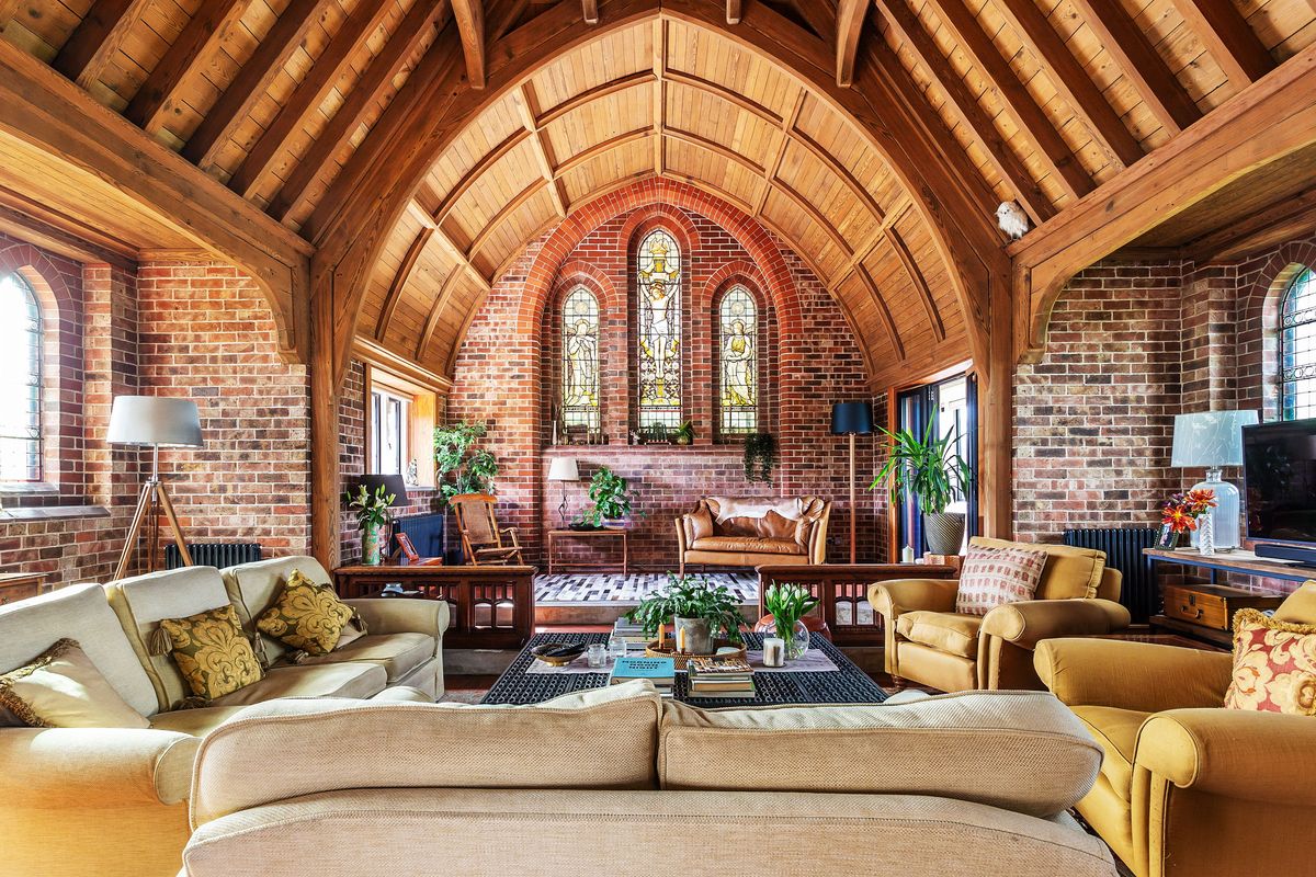 A Victorian chapel in the South Downs ascends into glory as a four ...