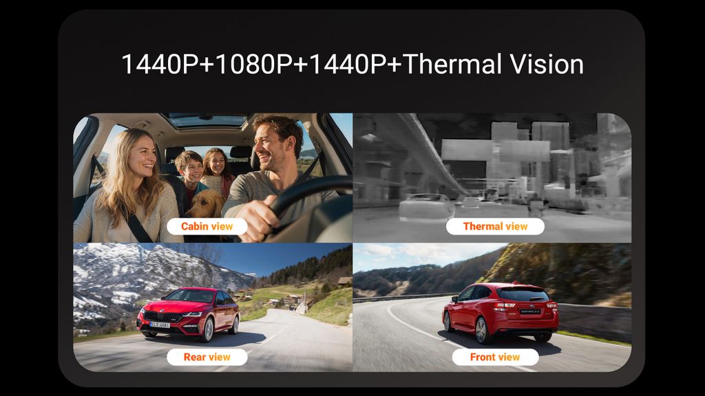 World-first: a dash cam with a thermal imaging camera and 6.25 ...