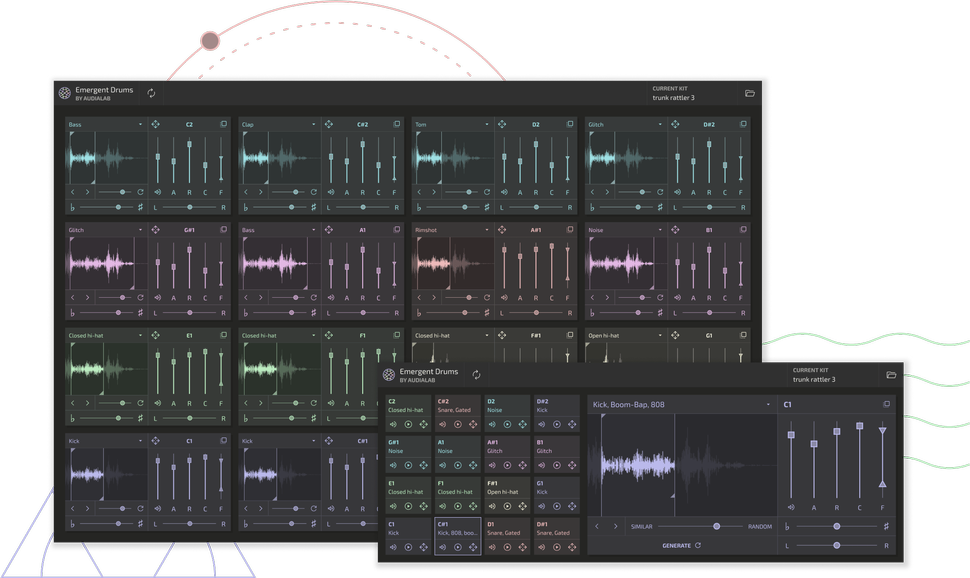 Audialab's AI-powered drum machine plugin Emergent Drums gets public ...
