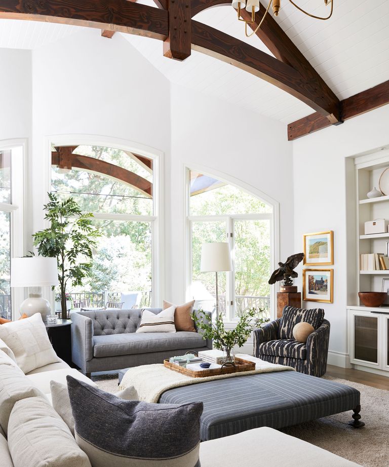 Living room ceiling ideas: 12 ideas that celebrate the ceiling | Homes ...