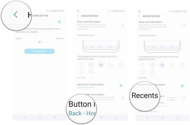 How to customize the Galaxy S9 navigation bar and home button | Android ...