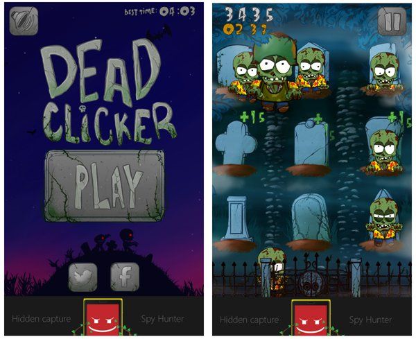 Dead Clicker for Windows Phone 8, the undead meets whack-a-mole ...