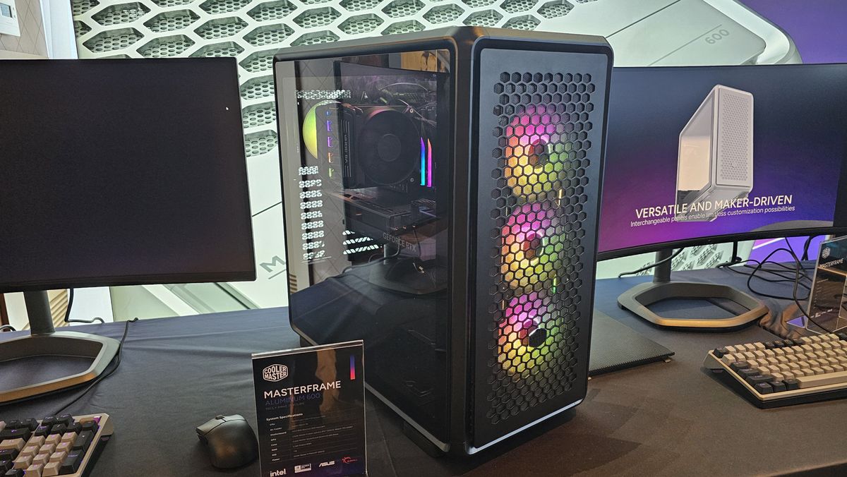 Cooler Master showcases three new cases and a pre-built at CES 2025 ...