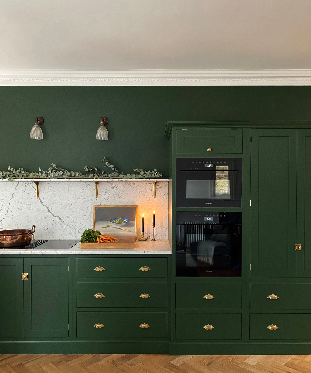 This small green kitchen makeover proves you don't need a lot of space ...