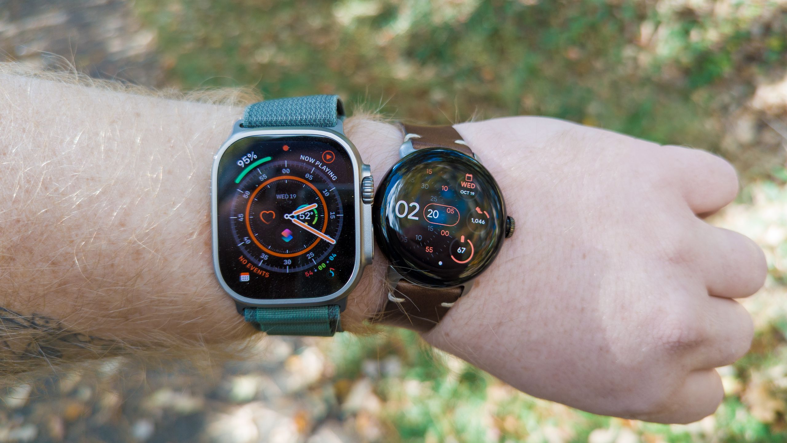 Google Pixel Watch vs. Apple Watch Ultra | Android Central