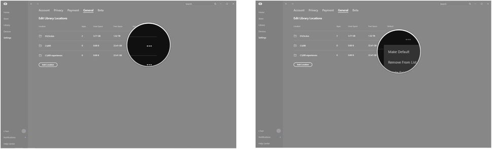 How to save Oculus Rift apps in different locations on your PC ...