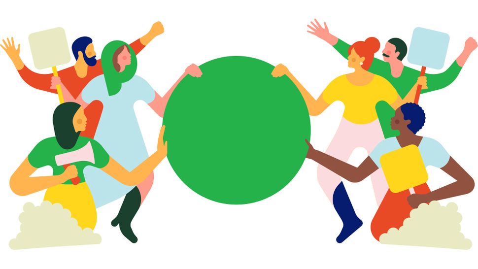 Green Party's controversial new logo design hits the spot | Creative Bloq