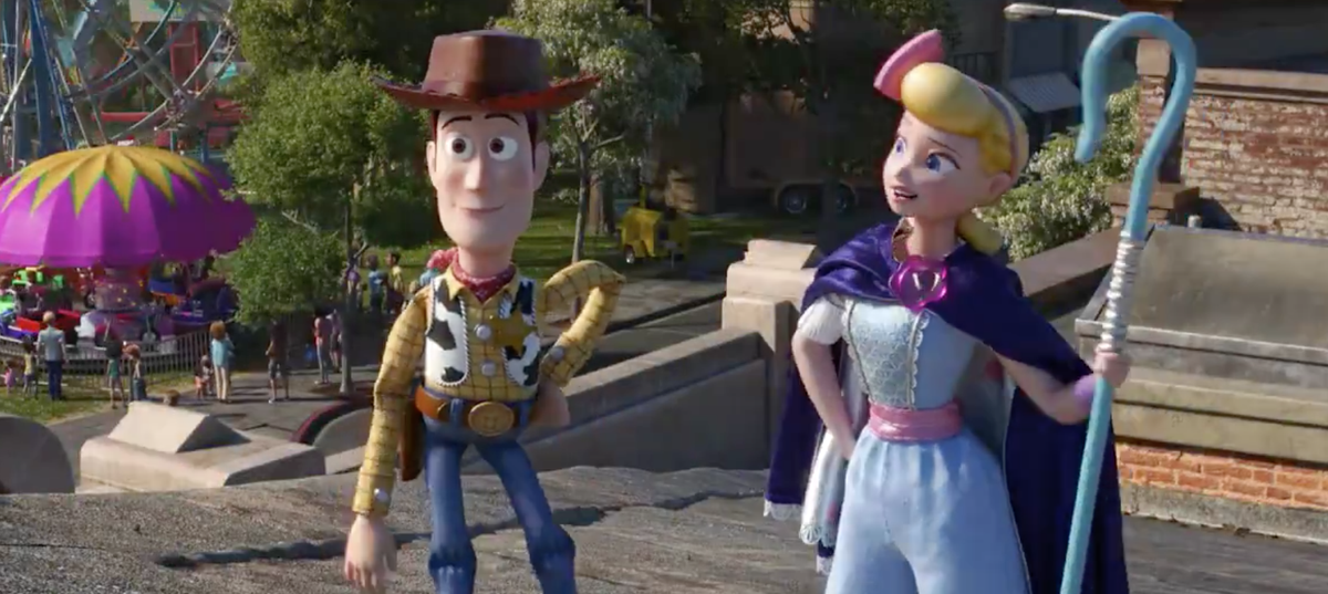 Woody is reunited with Bo Peep in the first full trailer for Toy Story ...