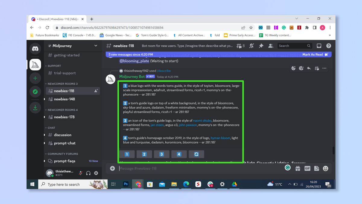 How to use Midjourney | Tom's Guide