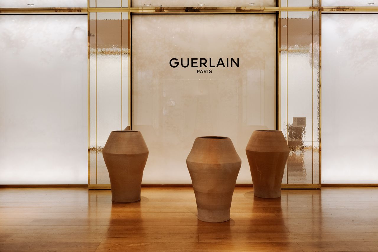 Guerlain’s flagship Paris boutique becomes a stage for female art ...