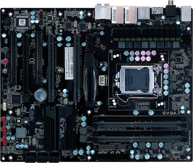 EVGA P55 SLI - Enthusiast P55: Eight LGA 1156 Boards Between $150 And ...