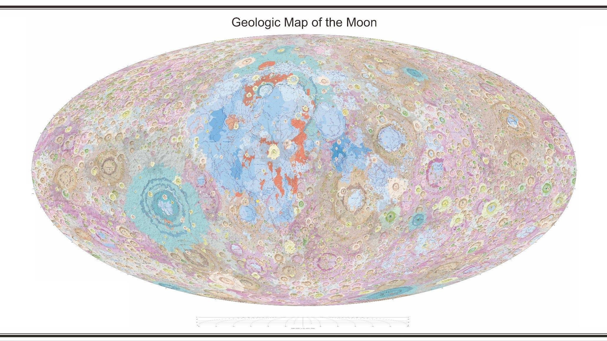 China's new map of the moon captures lunar geologic features in ...
