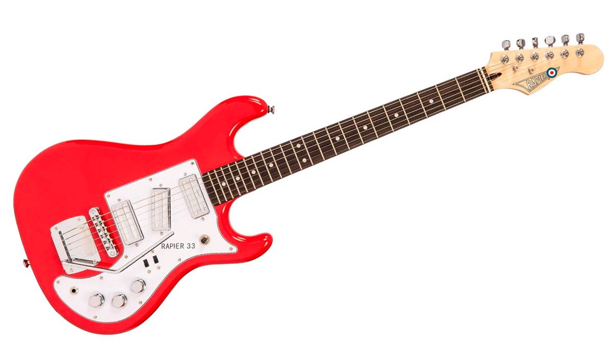 A British cult classic electric guitar makes its return as the Rapier ...