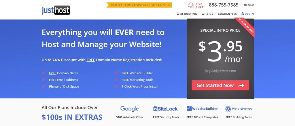 Just Host review | TechRadar