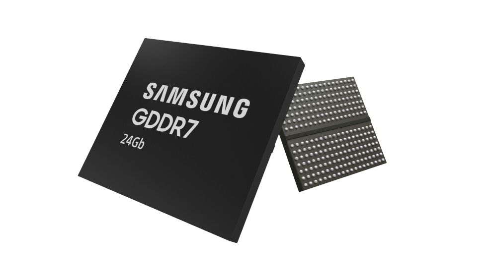 Samsung unveils 24Gb GDDR7 memory — up to 42.5 Gbps modules with 30% ...