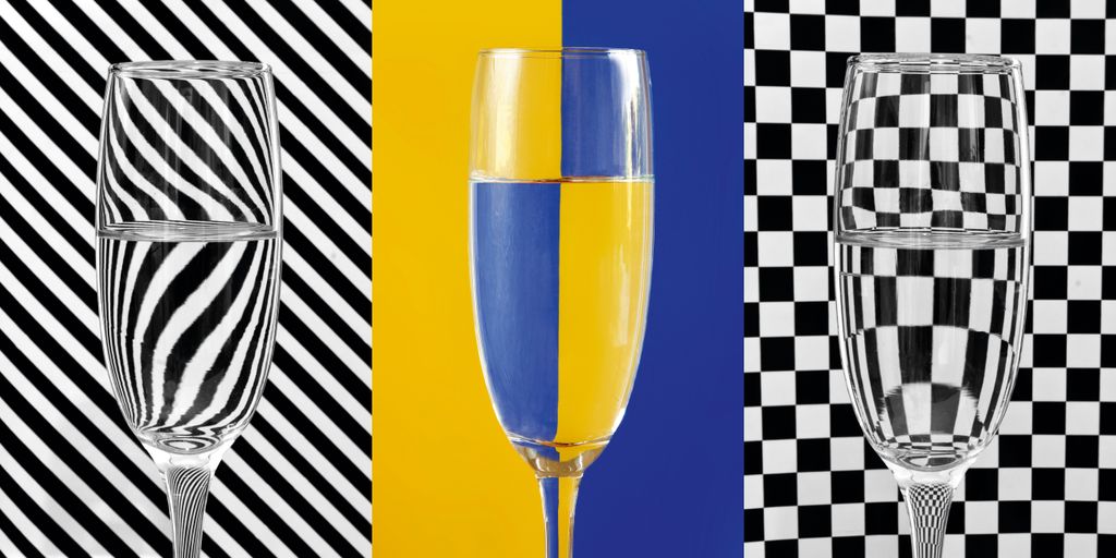 Home photography ideas: Shoot optical illusions in a glass, in your ...