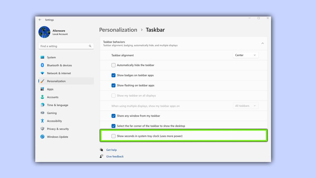 New Windows 11 update lets you display seconds on your taskbar clock ...