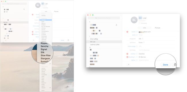 How to customize Contacts cards on your Mac | iMore