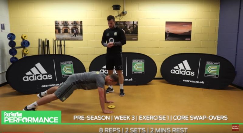 VIDEO: Pre-season gym workout: Week 3 | FourFourTwo