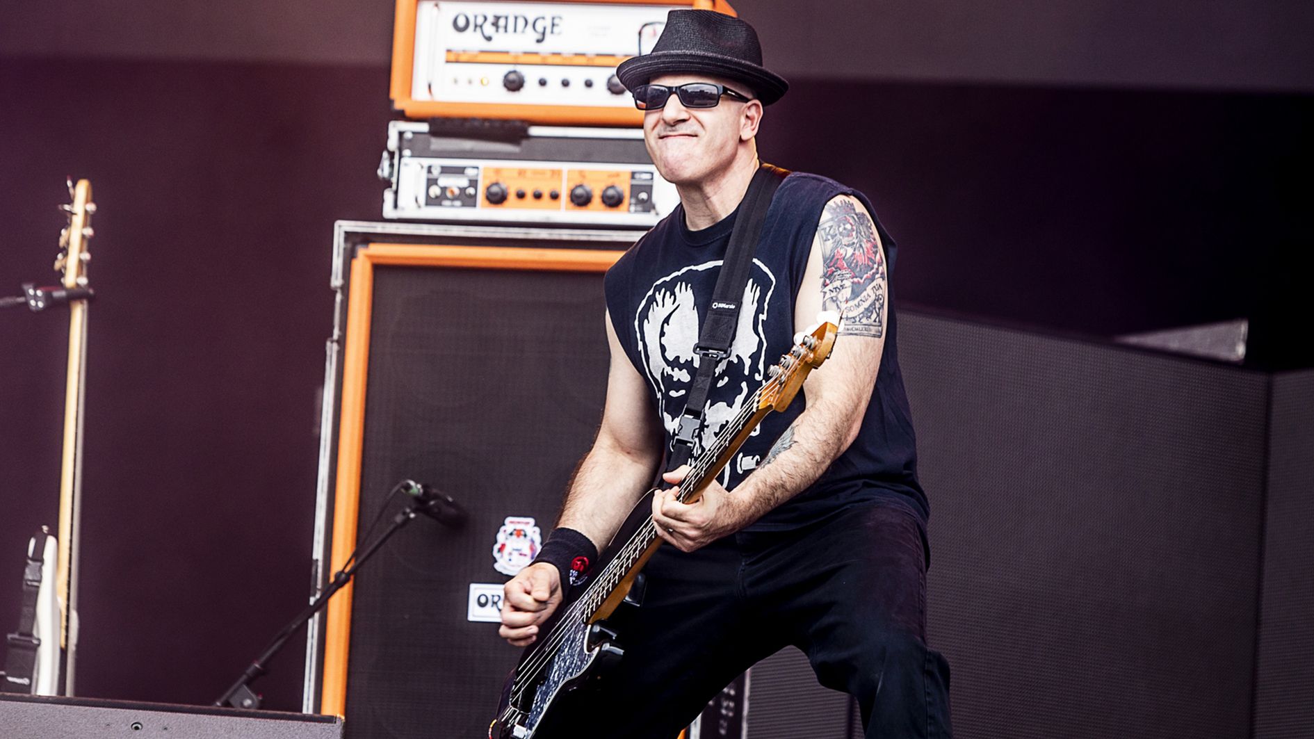 Life of Agony's Alan Robert reveals his vintage bass guitar collection ...