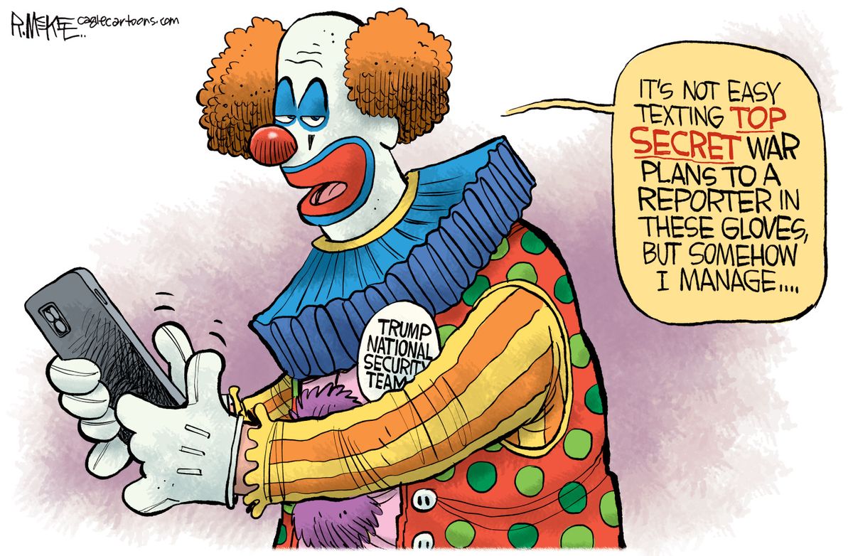 Today's political cartoons - March 25, 2025 | The Week