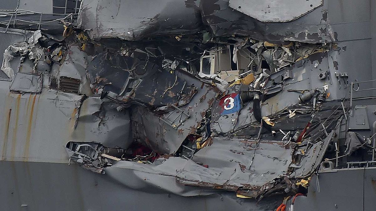 US Navy punishes officers after collision at sea | The Week