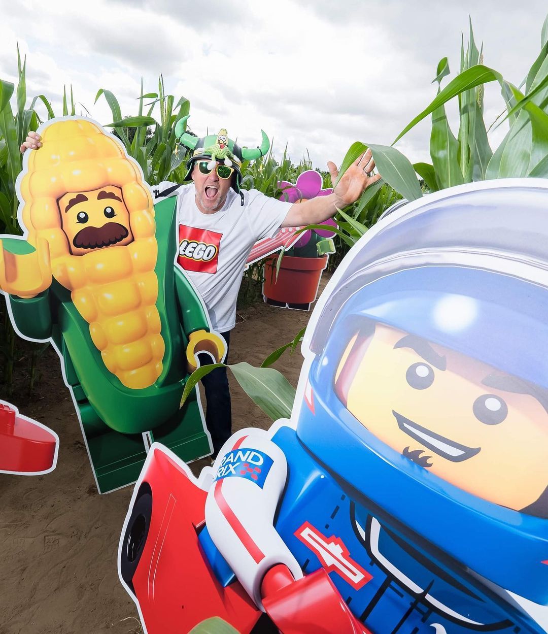 Yes, this giant Lego minifigure maze is real | Creative Bloq