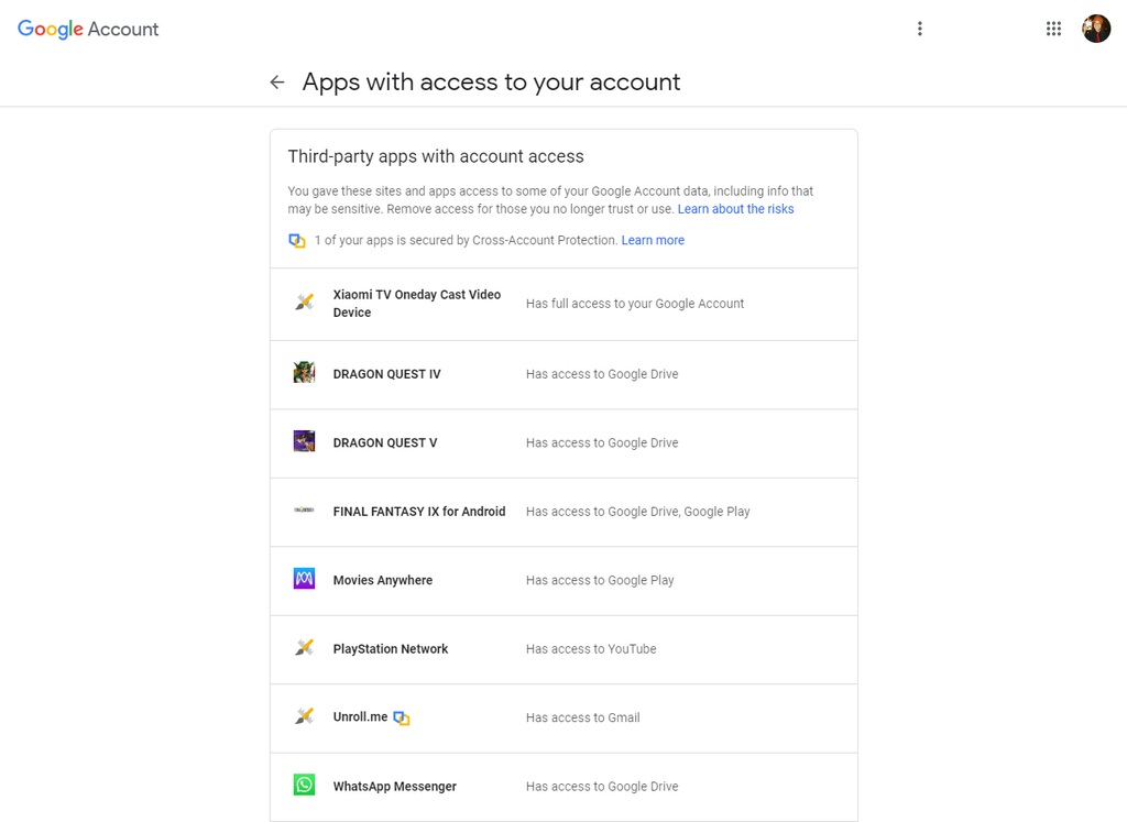 How to Revoke Google Access for Third-Party Apps | Tom's Guide