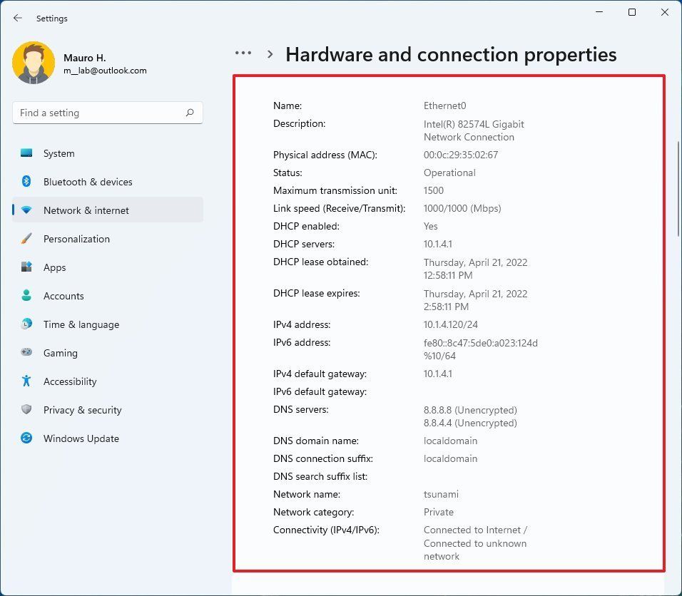How to check network connection details on Windows 11 | Windows Central