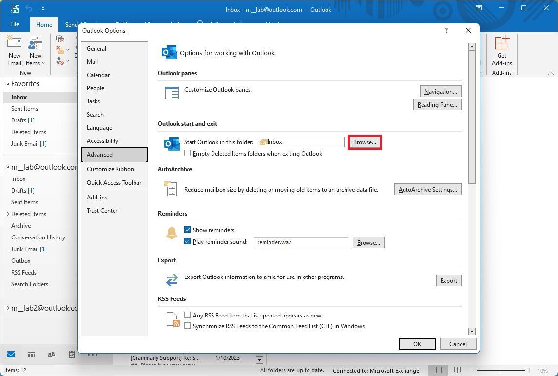 How to set a new default account in Outlook | Windows Central