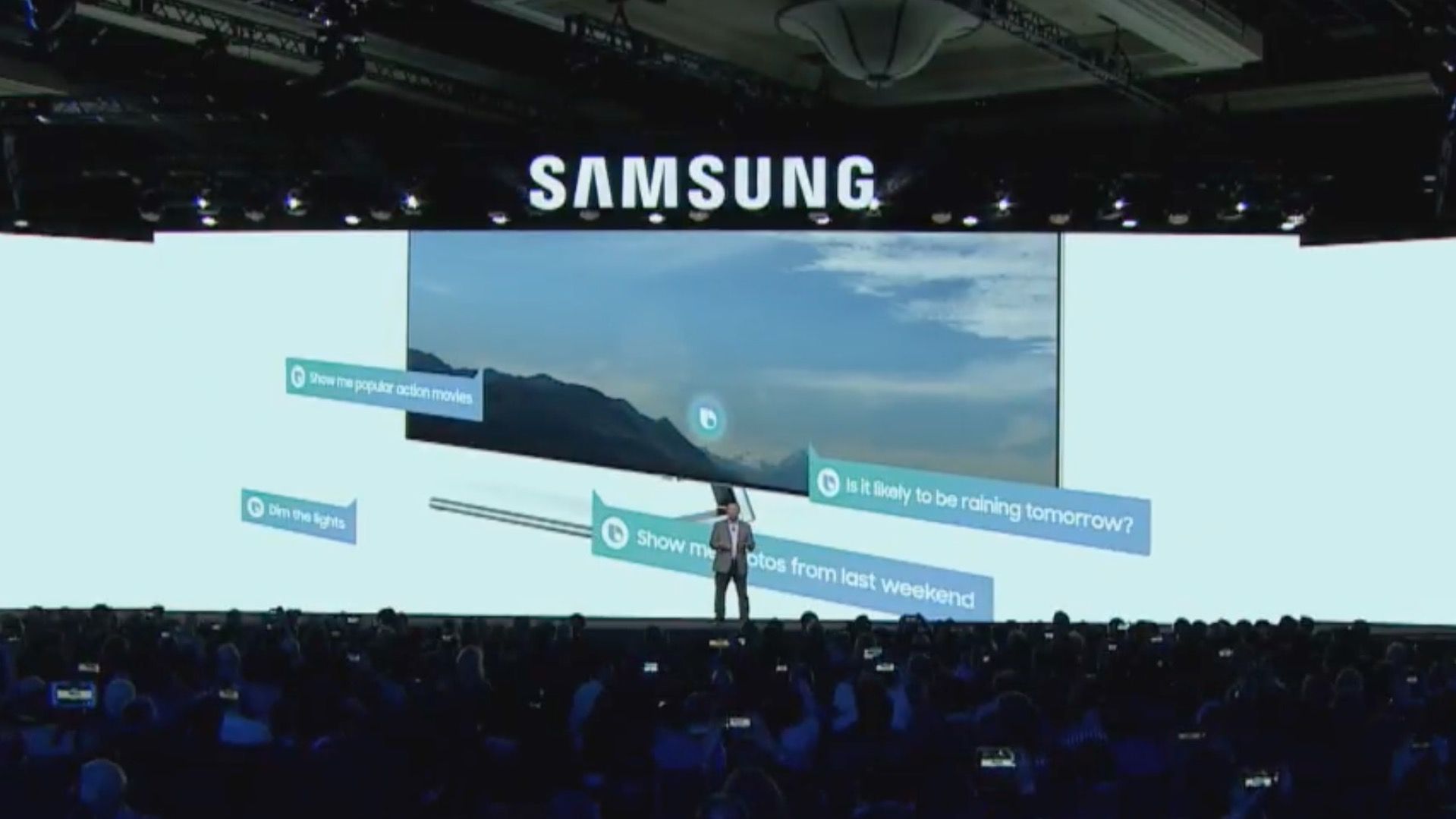 Samsung's 2018 TVs get voice assistant integration ... with Bixby ...