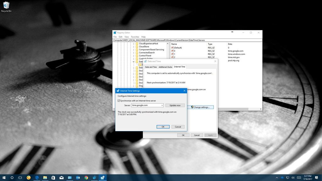 How to manage time servers on Windows 10 | Windows Central