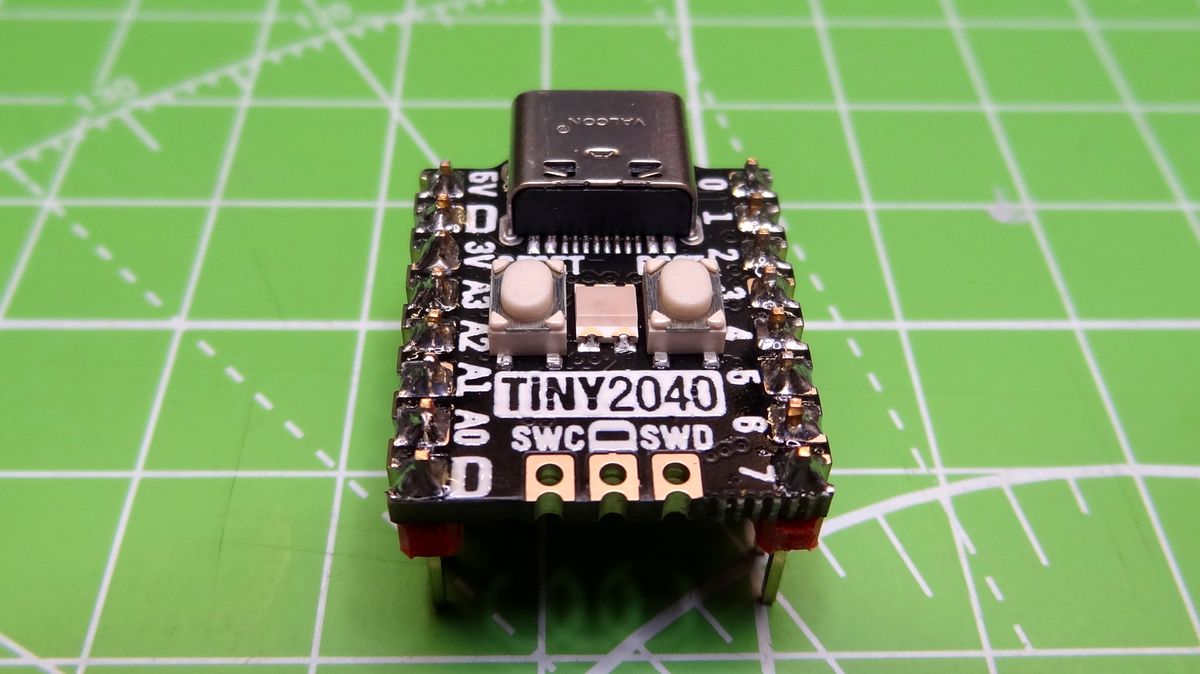 Pimoroni Tiny 2040 Review: A Smaller Raspberry Pi Pico | Tom's Hardware