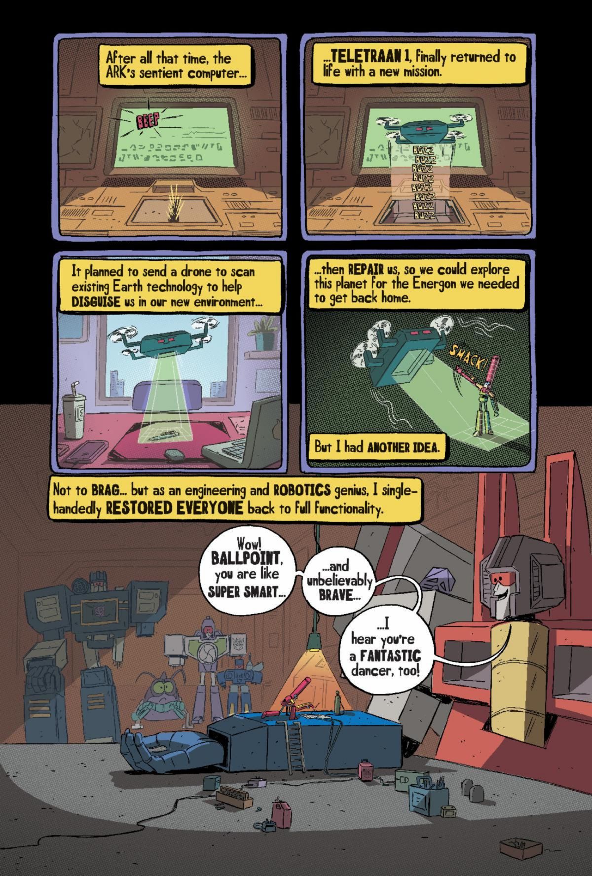 Meet the worst Transformer ever, a Decepticon named Ballpoint who turns ...