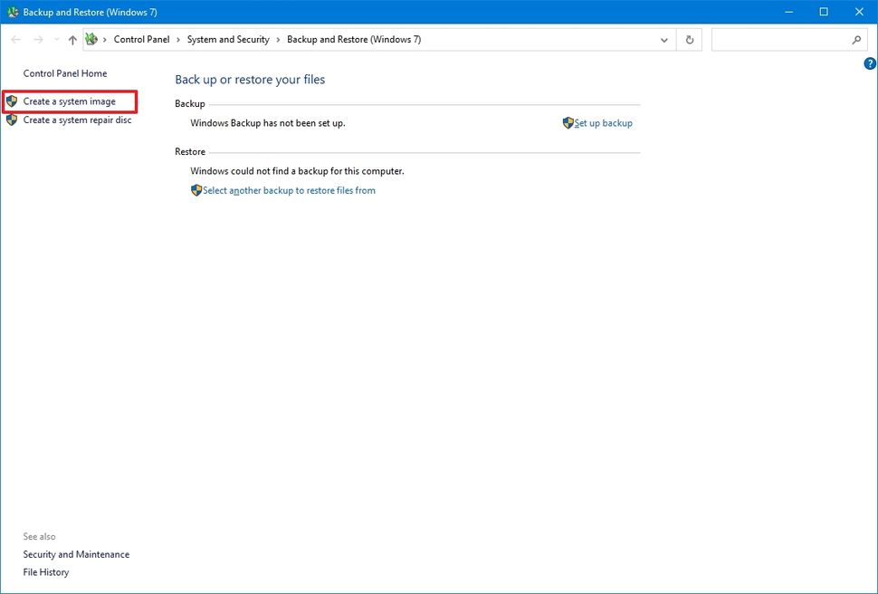 Windows 10 full backup process | Windows Central