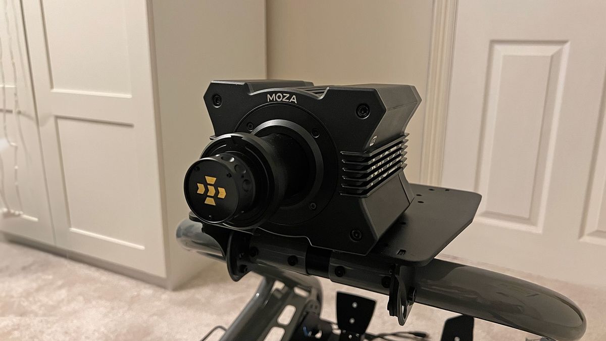 Moza R12 review: "Delivers punchy yet refined force feedback" | GamesRadar+