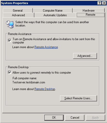 Remote Access Using Terminal Services - Your Own Server Part 2: Windows Server 2003 Installation ...