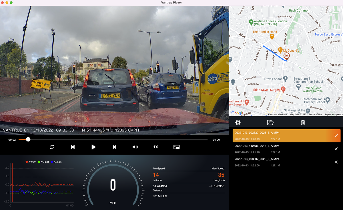 Vantrue E1 review | TechRadar