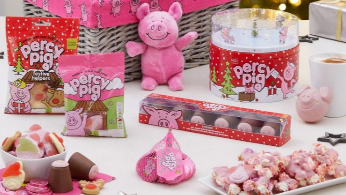 The Ultimate Percy Pig Hamper from M&S has 20% off ahead of Christmas | GoodtoKnow