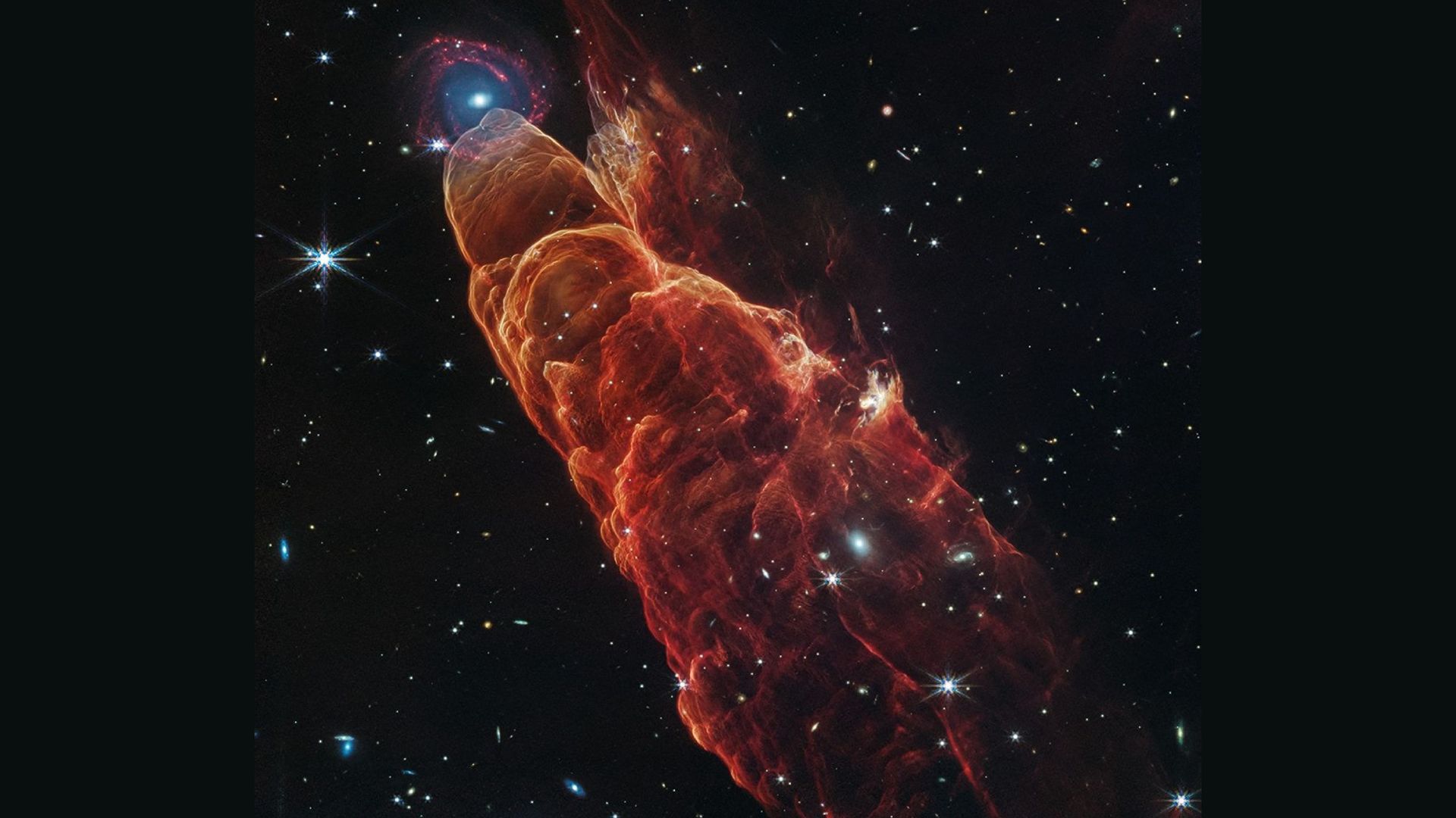 James Webb telescope reveals 'cosmic tornado' in best detail ever — and finds part of it is not ...