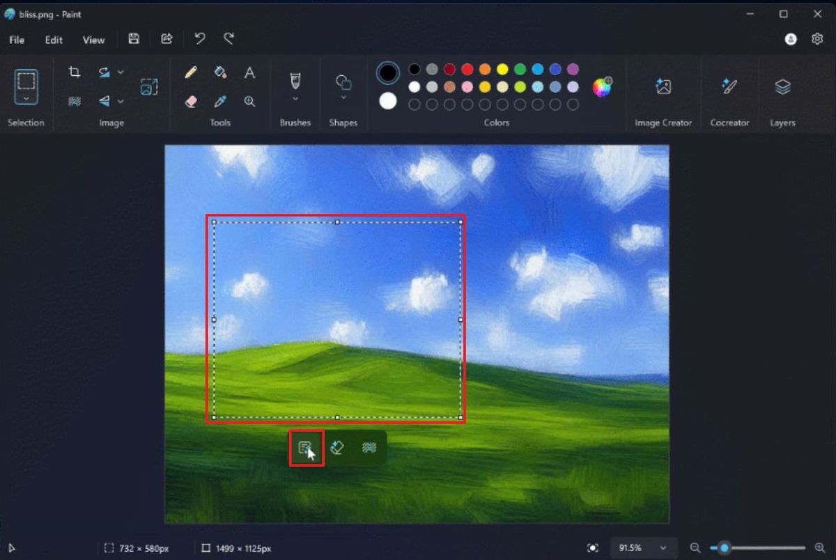 How to use the Microsoft Paint app to perform advanced image editing ...