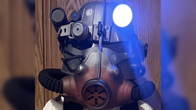This Raspberry Pi Pico Fallout-inspired T-45 power armor helmet is ...