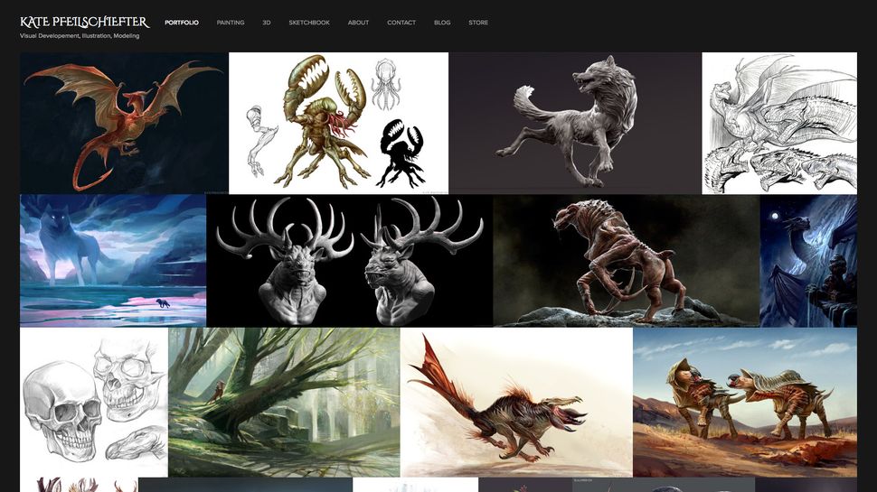8 inspiring digital art portfolios and why they work | Creative Bloq