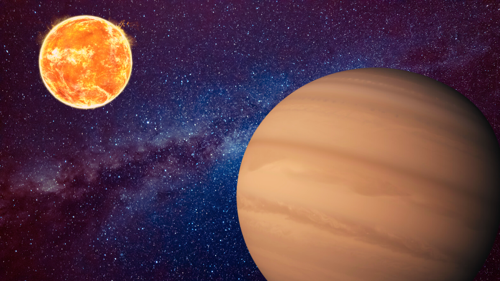 A Jupiter-size exoplanet formed around a tiny star. Astronomers aren't ...