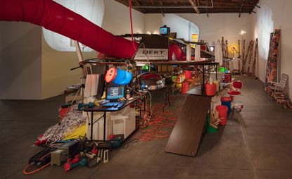 Capitalist chaos: a major survey of Jason Rhoades takes Los Angeles by ...