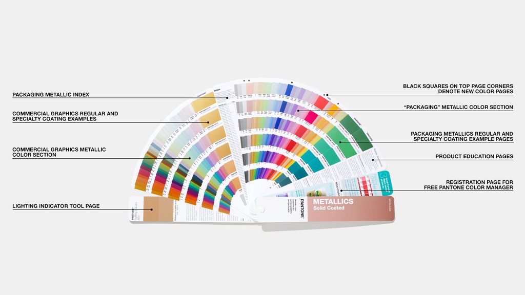 Pantone launches new Metallics colour range | Creative Bloq