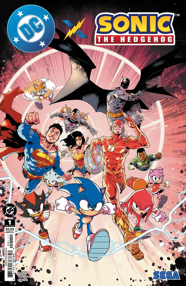 We'll finally learn if Sonic is faster than the Flash as Sega's famous ...