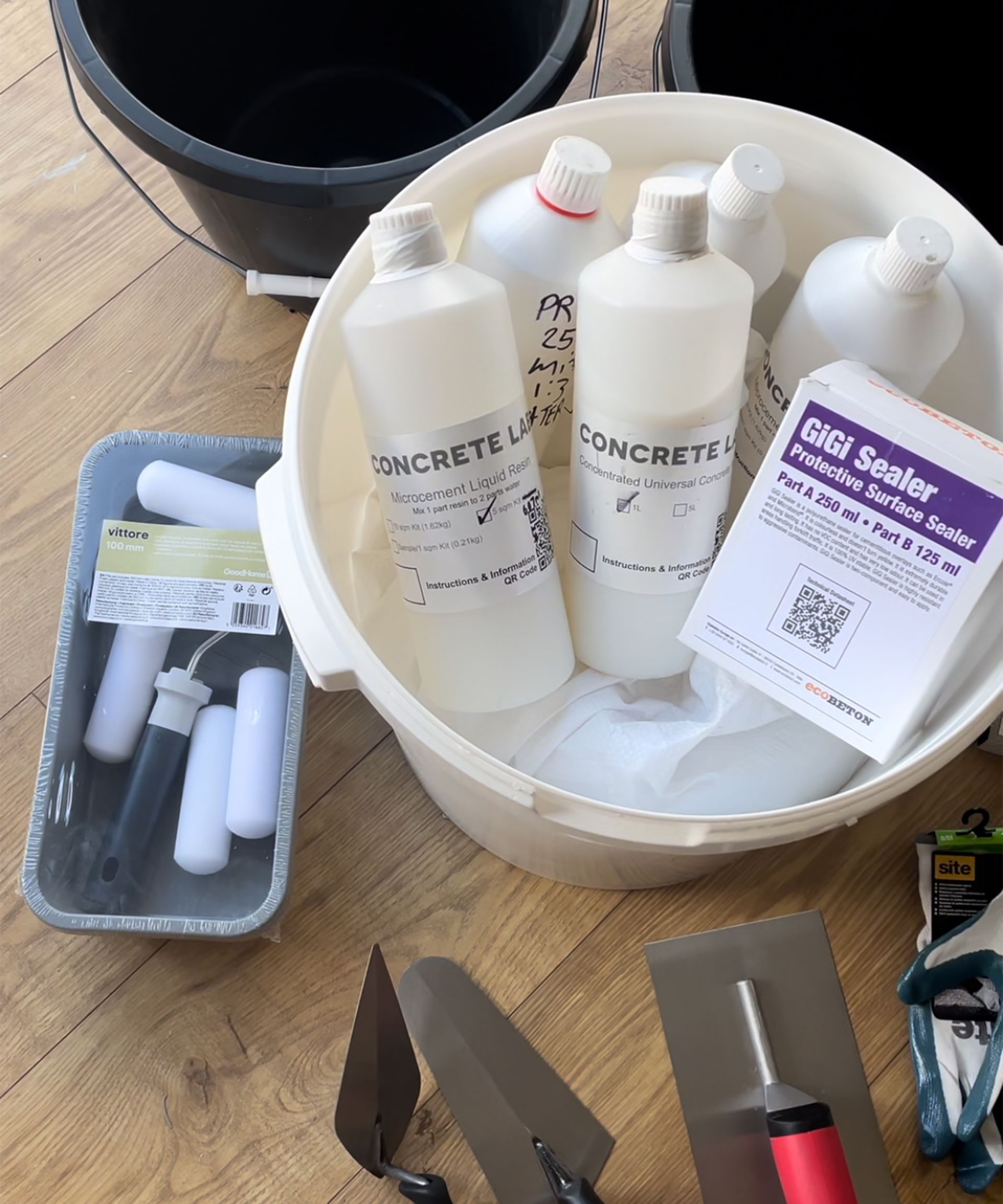 How to microcement kitchen cabinets: an achievable DIY | Real Homes