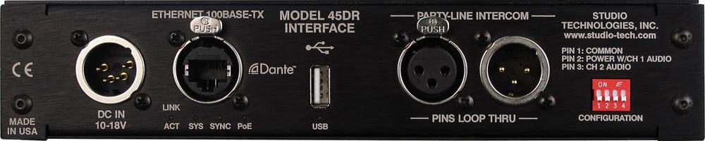 Studio Technologies Releases Model 45DR and 45DC Dante-To-Party-Line ...