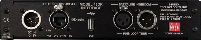 Studio Technologies Releases Model 45DR and 45DC Dante-To-Party-Line ...